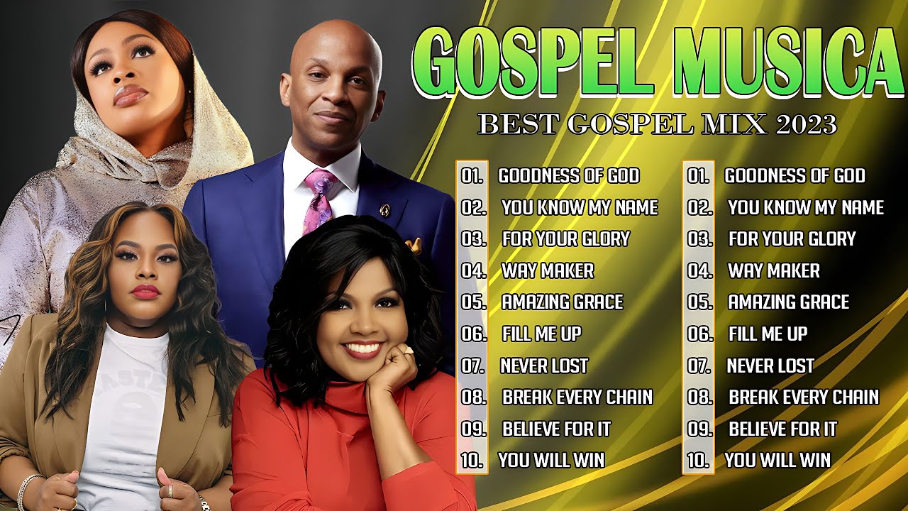 Goodness Of God, You Know My Name - Best Gospel Mix 2023 - Cece Winans ...