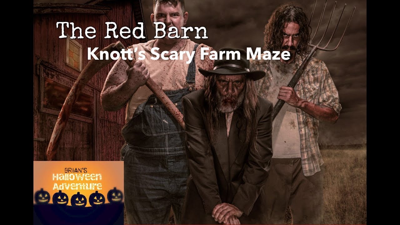 The Red Barn at Knott's Scary Farm - YouTube