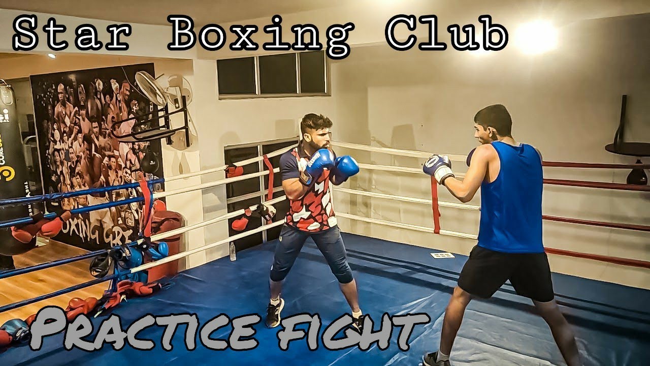 Boxing Practice # Fight 5 || Star Boxing club || - YouTube