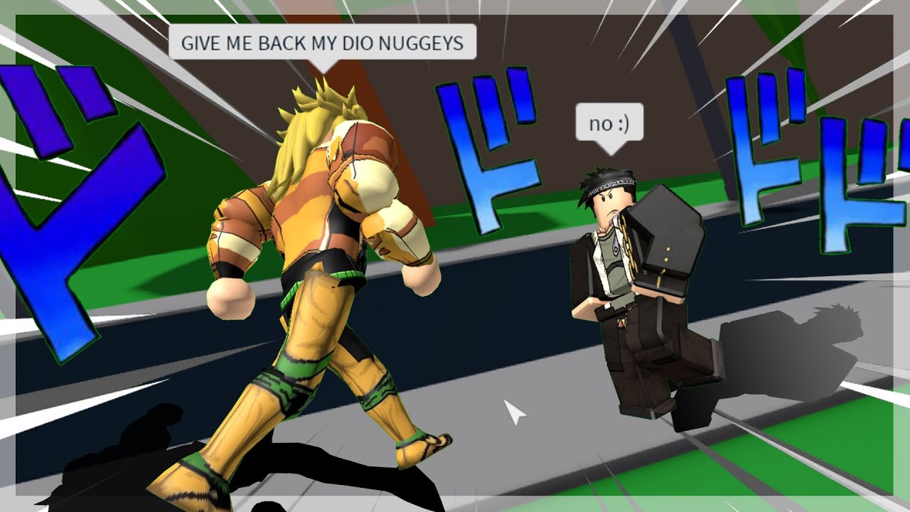 Recreating JOJO Scenes on This Roblox JOJO Game! - YouTube