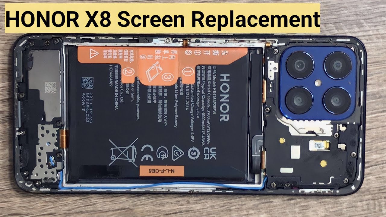 HONOR X8 4g Screen Replacement | TFY LX2 | Honor X8 4g Screen Repair ...