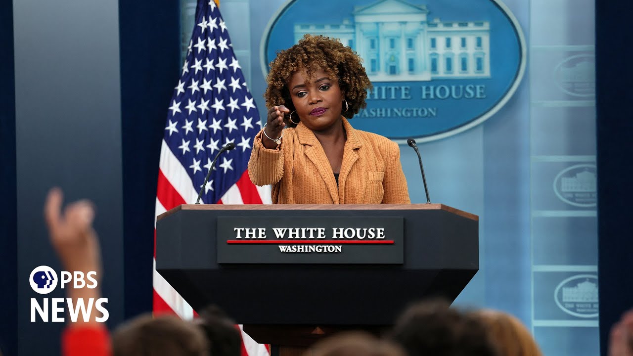 WATCH LIVE: White House holds news briefing as presidential election ...