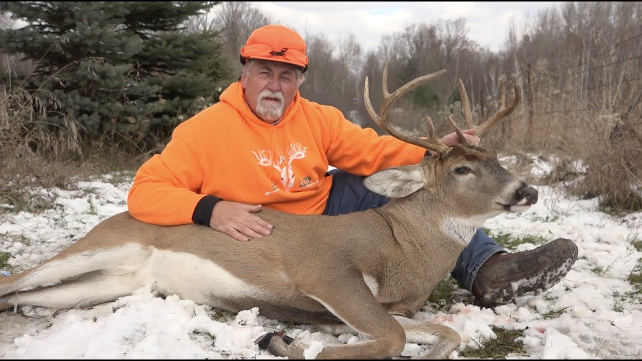 BIG BUCK DOWN!! - Michigan Firearm Hunting Opening Day 2019 - YouTube