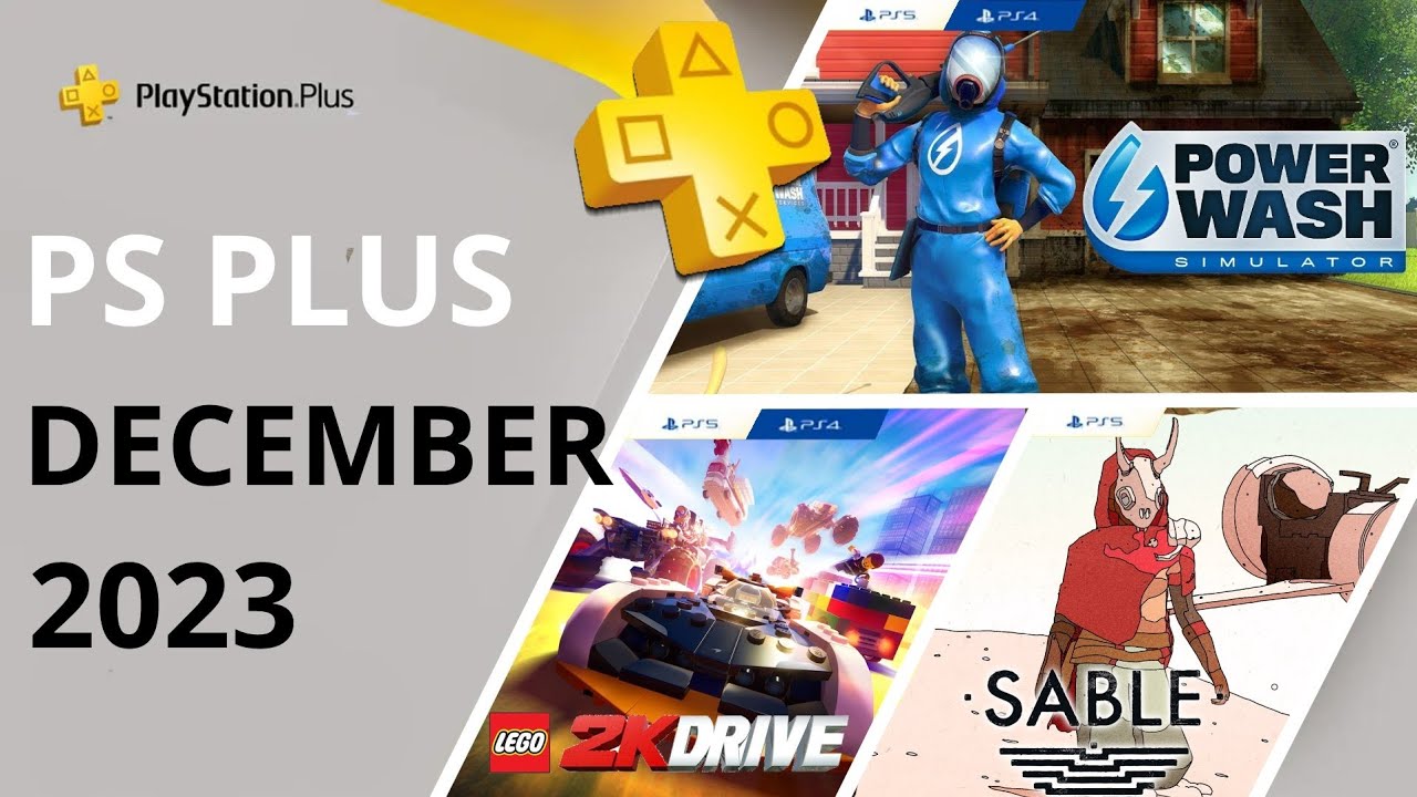Free PS PLUS Games DECEMBER 2023 - YouTube