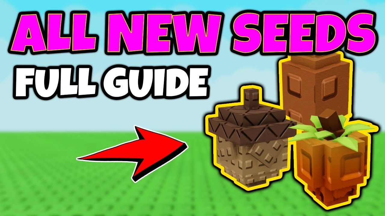 All NEW SEEDS in Chubby Chipmunk Update - Complete Guide [GROW A GARDEN ...