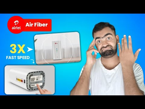 Airtel Xstream Air Fiber True 5G Device with 1Gbps Speed | Airtel Air ...