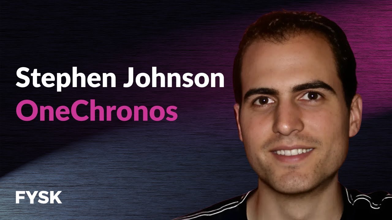 Stephen Johnson - OneChronos - YouTube