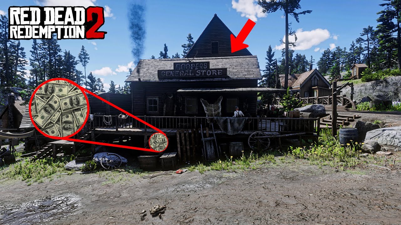 Secret Robbery Locations! Red Dead Redemption 2 - YouTube