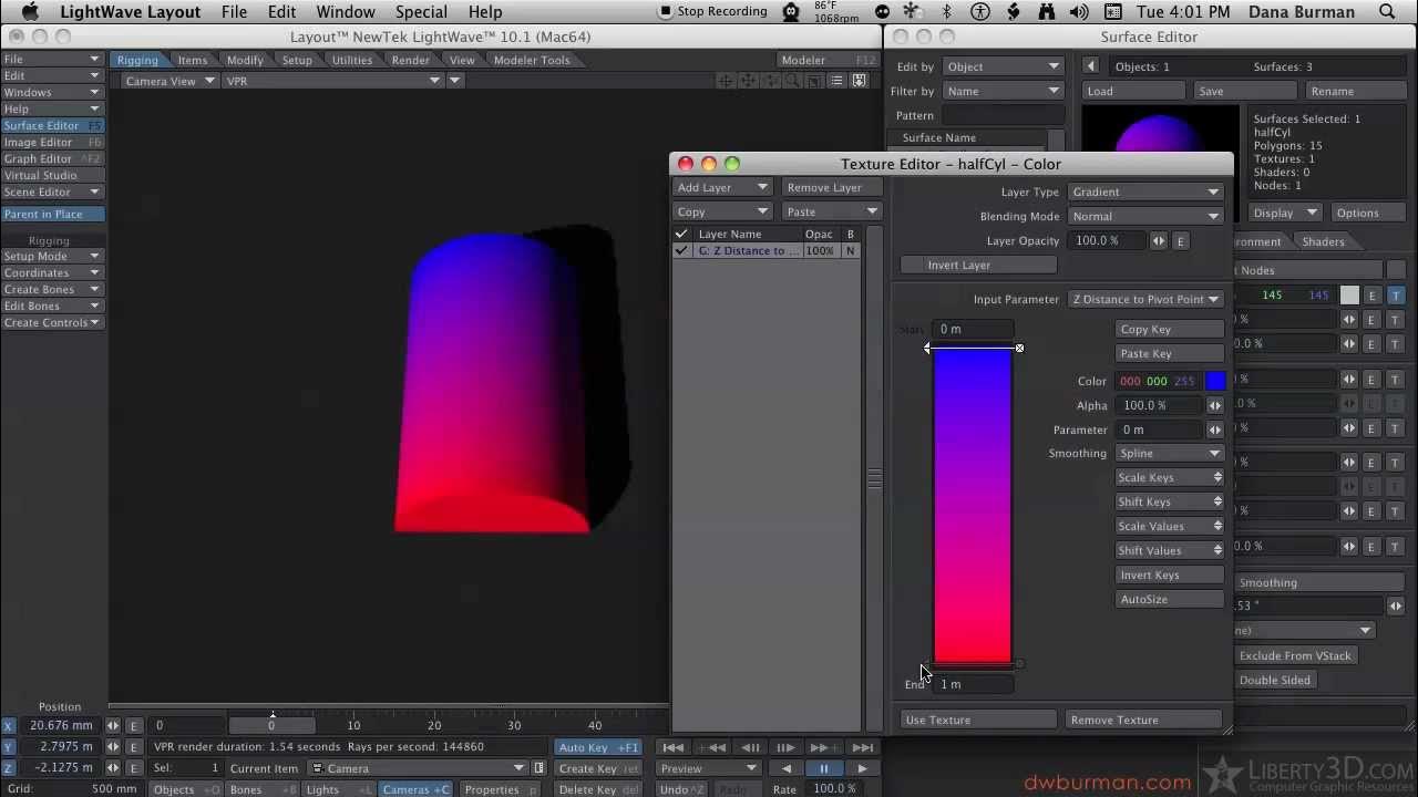 Introduction to Gradients in LightWave - Chapter 00 - YouTube