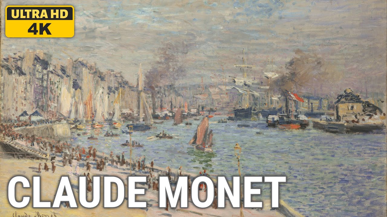 Claude Monet: A collection of 10 oil paintings with title and year ...