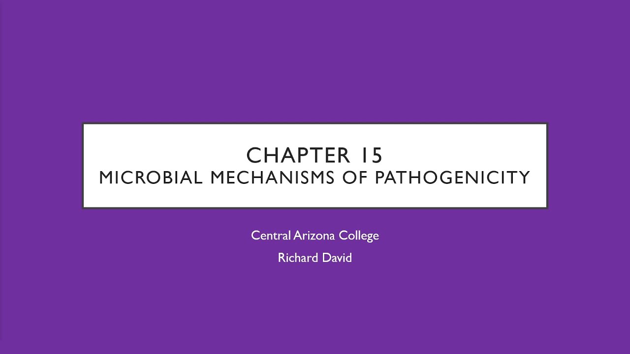 BIO205 - Chapters 15 & 16 - Microbial Mechanisms of Pathogenicity ...