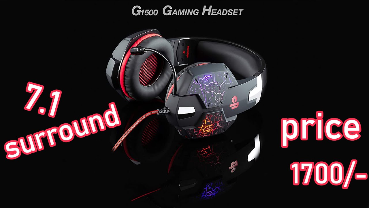 Cosmic Byte G1500 Gaming Headset | Unboxing & Review | Meme Loaded ...