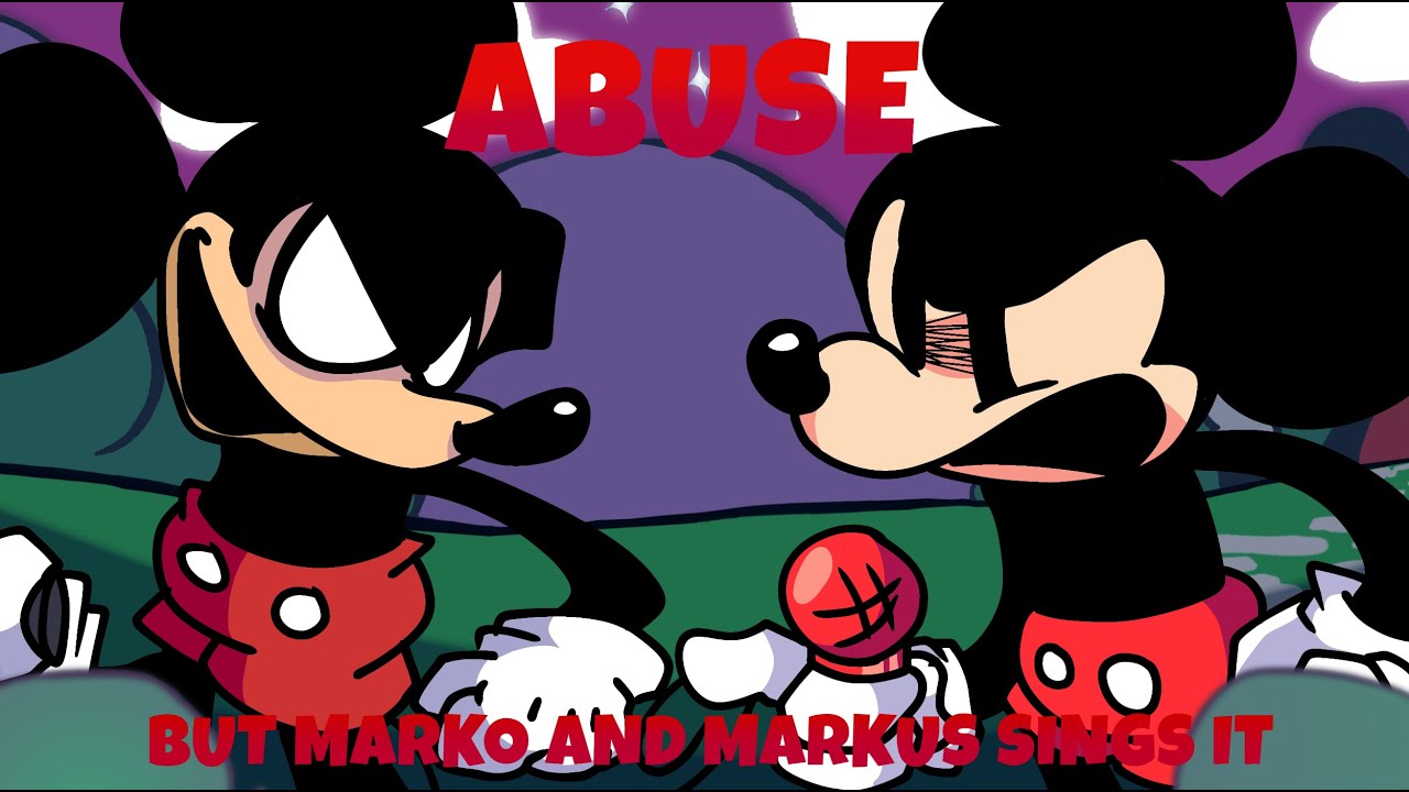 FNF VS MOUSE ABUSE ENCORE COVER BUT MARKO AND MARKUS SING IT - YouTube