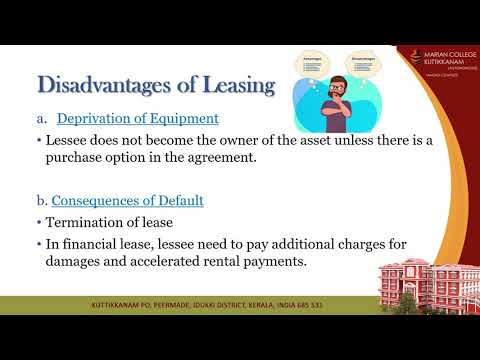Disadvantages of Leasing - YouTube