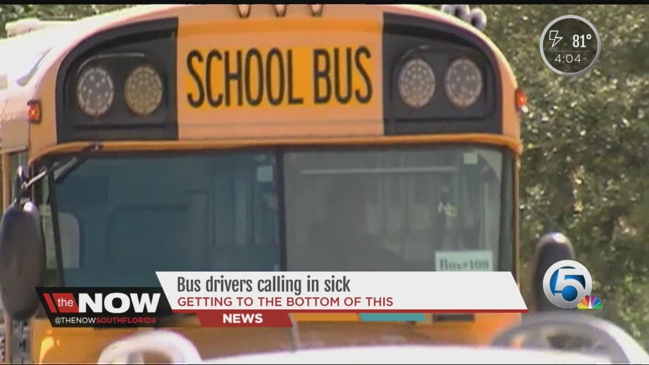 Bus driver calling in sick - YouTube