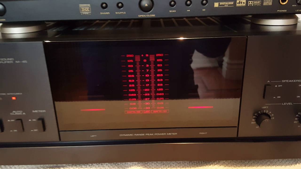 Yamaha M-45/Marantz DV-18 HDAM DVD/CD Player: July 2016 - YouTube