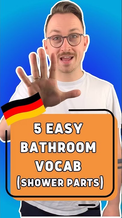 5 QUICK German bathroom vocab to know #learngerman #germanwithagerman ...