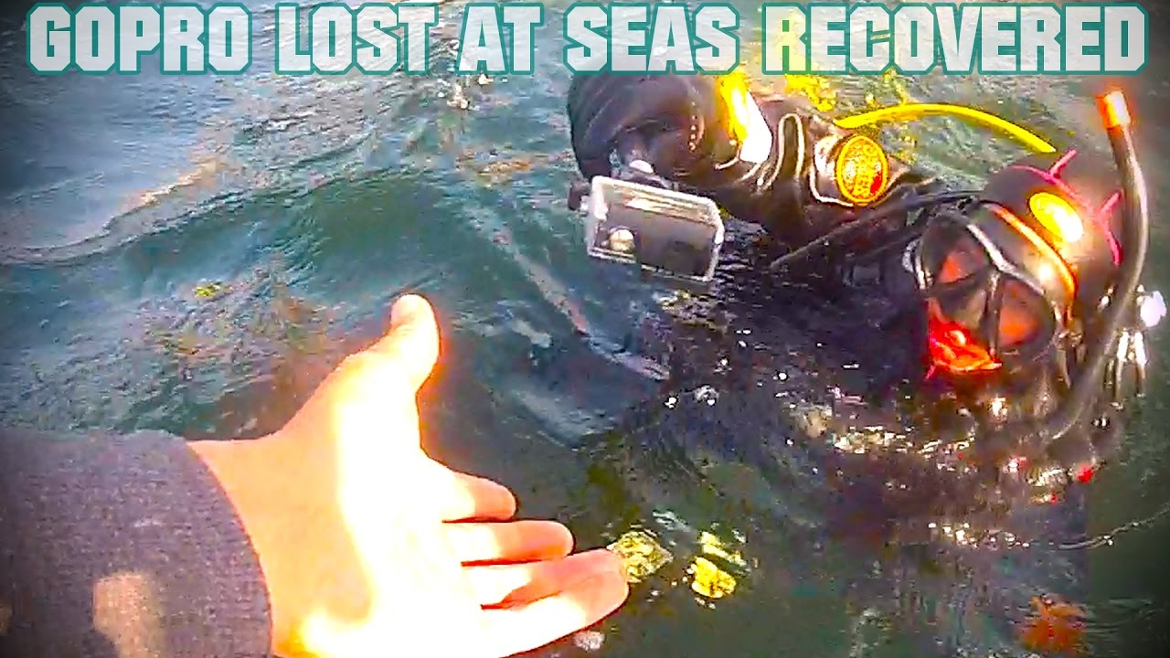 LOST Gopro at Sea RECOVERED by Diver - YouTube
