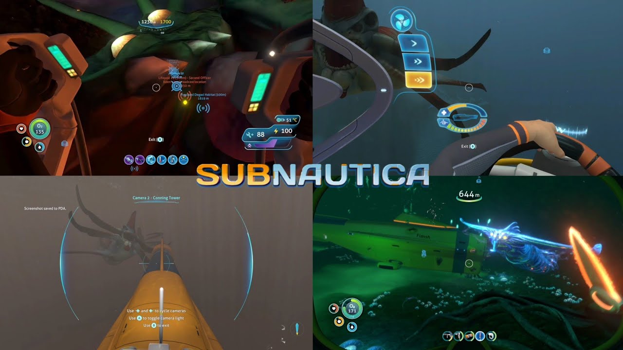 Leviathan attacks | Subnautica - YouTube