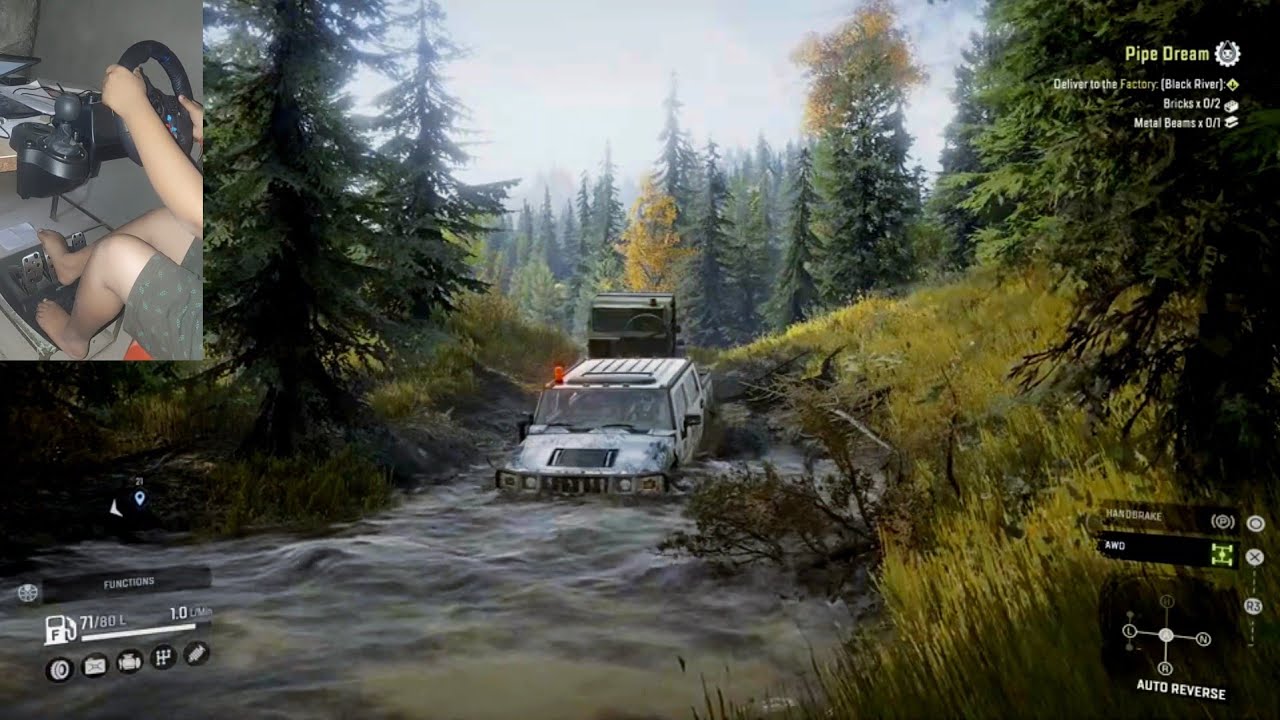 Hummer | Snowrunner Gameplay | Scout Trailer | Logitech G29 - YouTube