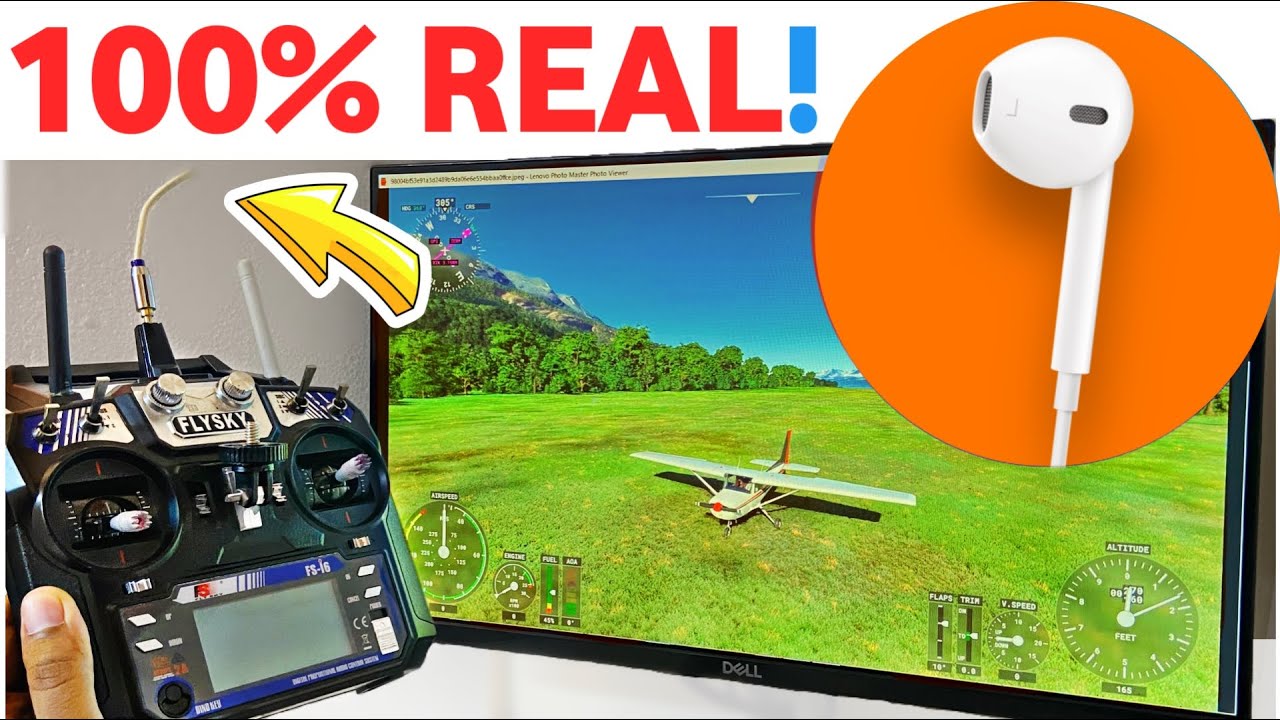 Turn Any Earphone Into RC Plane Simulator Cable | 100% free rc plane ...