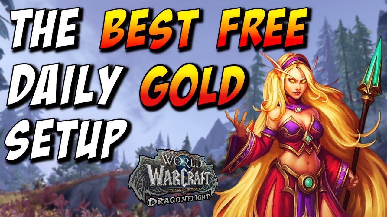 The BEST Free Daily Gold Making | Dragonflight Gold Making - YouTube