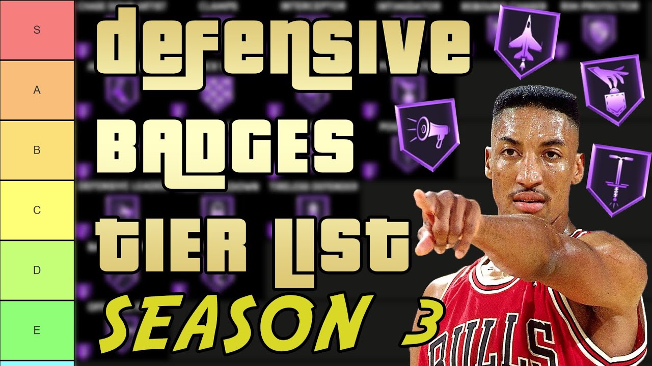 NBA 2K22 | Defensive Badges Tier List (Season 3) - YouTube