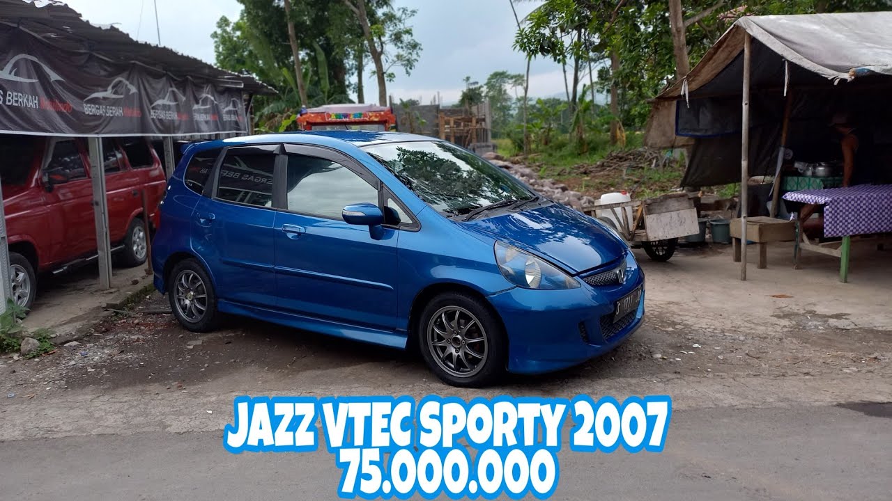 Honda Jazz VTEC sporty 2007 manual 75jt - YouTube