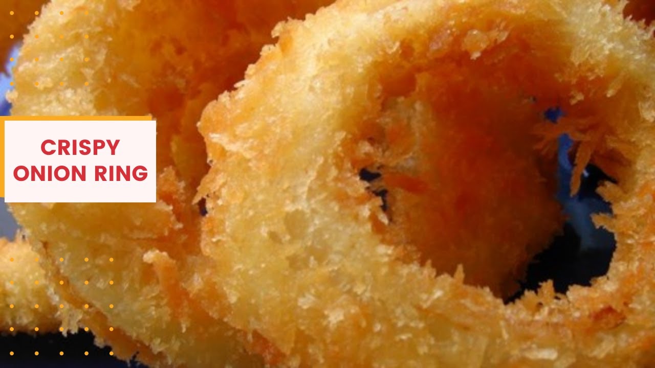 Homemade Onion Rings - How to Make Crispy Onion Rings - YouTube