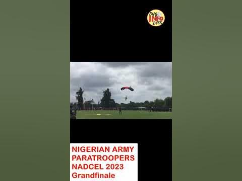 NIGERIAN ARMY PARATROOPERS - YouTube