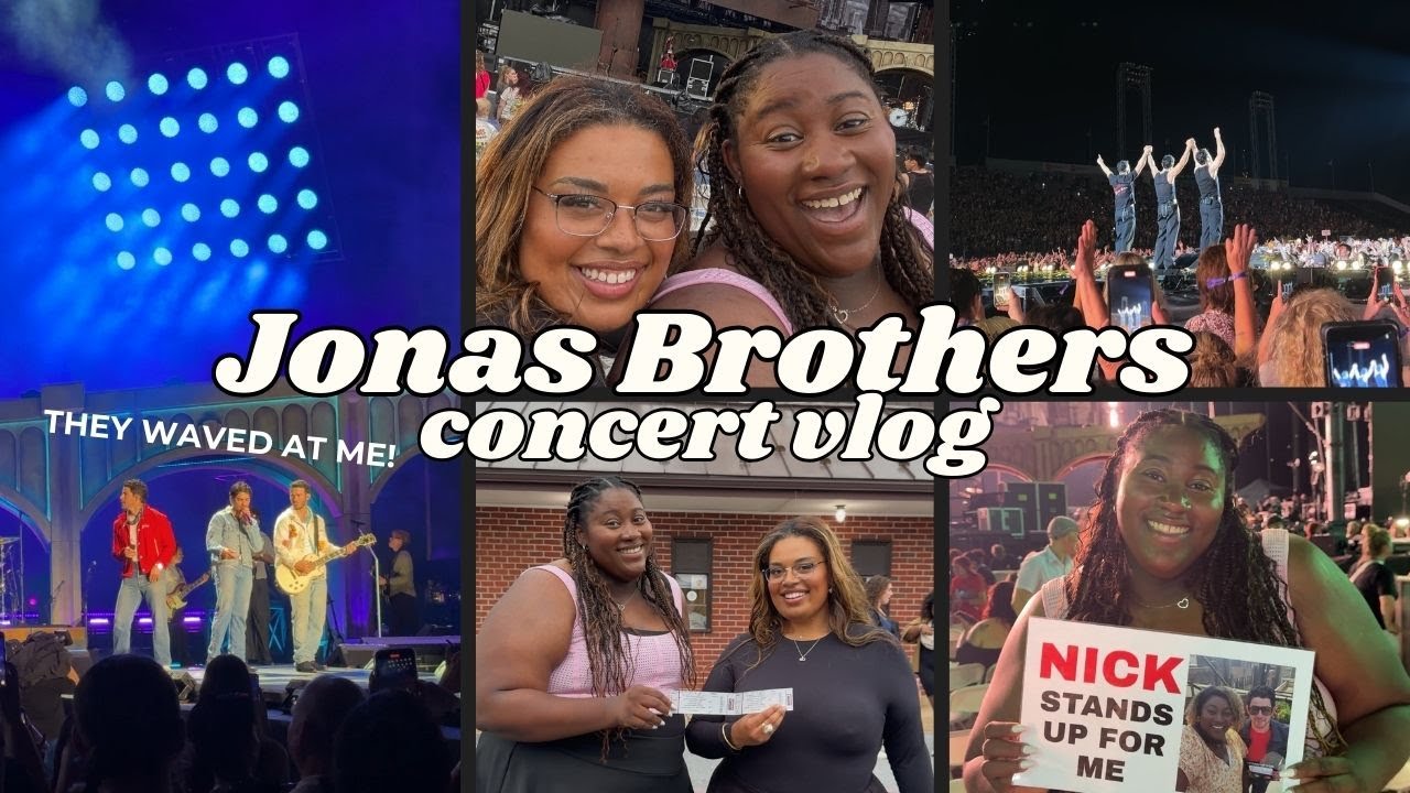 Jonas Brothers Hersheypark Stadium Concert Vlog 2025 | They Waved at Me ...