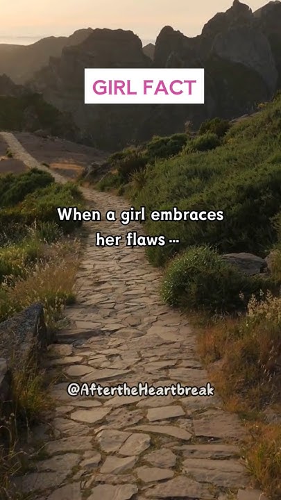 When a girl embraces her flaws… - YouTube