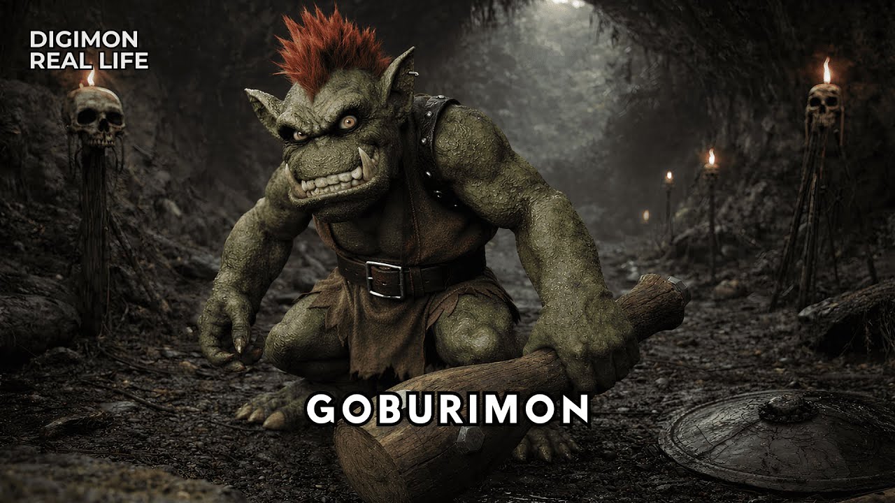 Goburimon in Real Life | Digimon Evolution - YouTube
