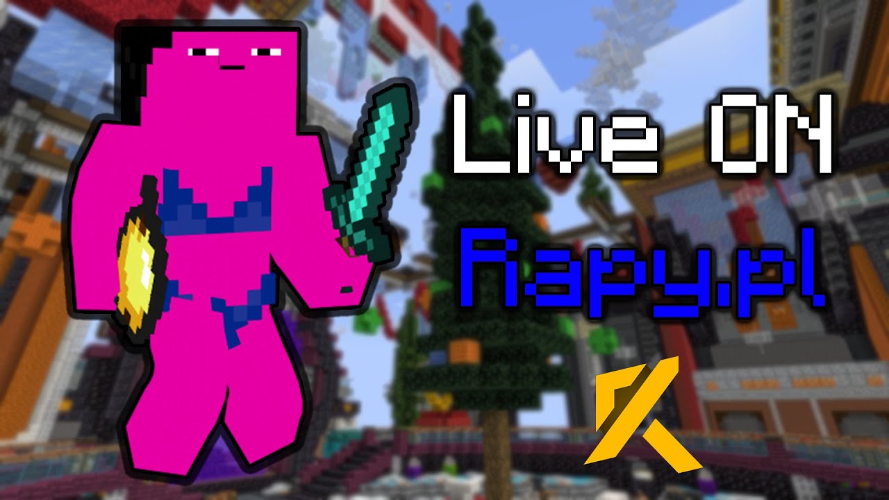 Minecraft Rapy.pl | losowania co 5 like | !ig / !dc - YouTube