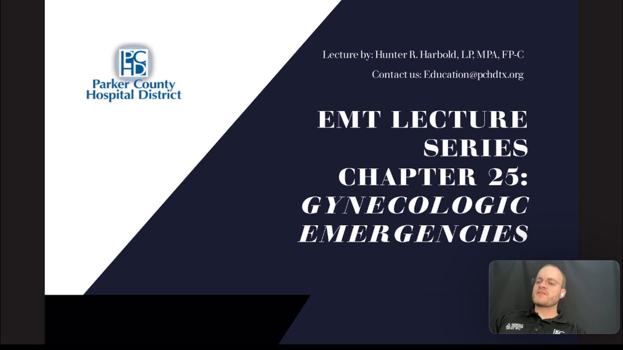 EMT Lecture Series: Gynecologic Emergencies - YouTube