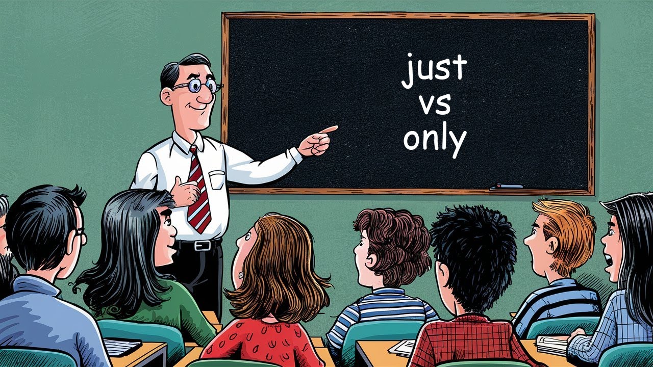 Just vs Only: Learn the Key Differences with Examples + Quiz - YouTube
