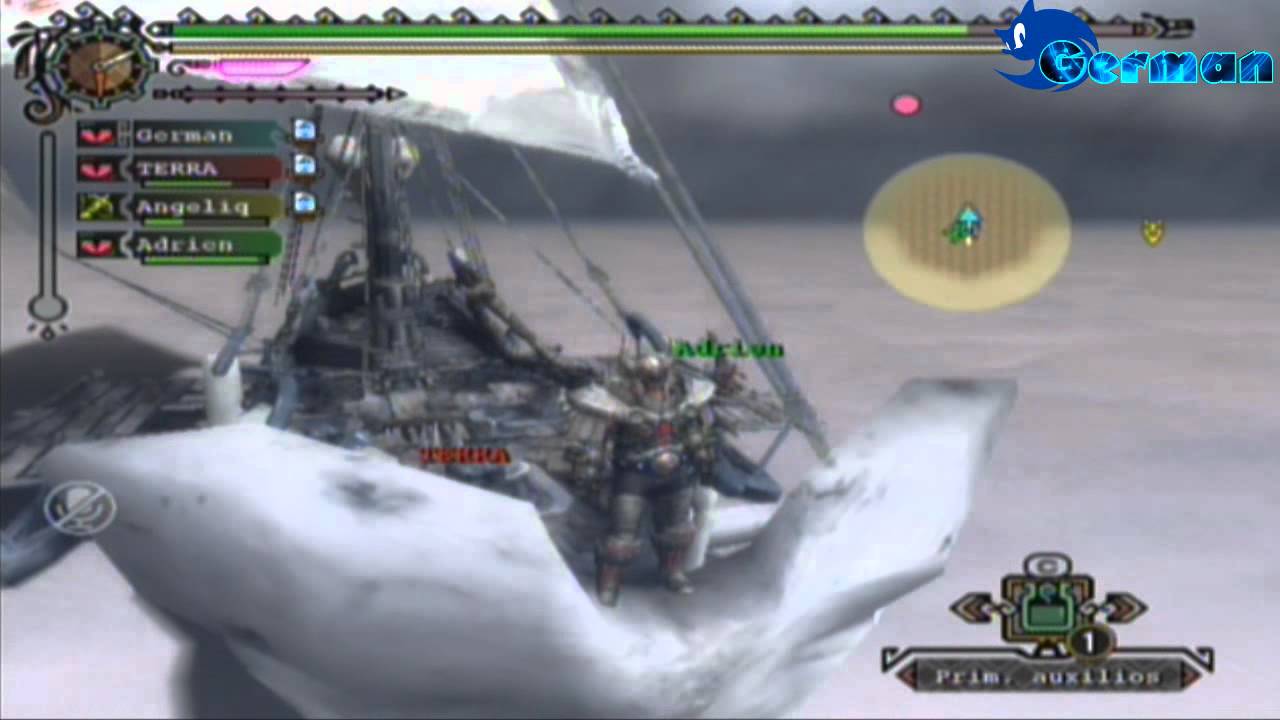 Monster Hunter Tri - Batalla contra Jhen Moran - YouTube