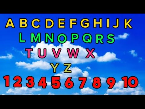A to Z | Alphabets abcd | Phonics sound abc | Counting 123 ، 1to10 ...