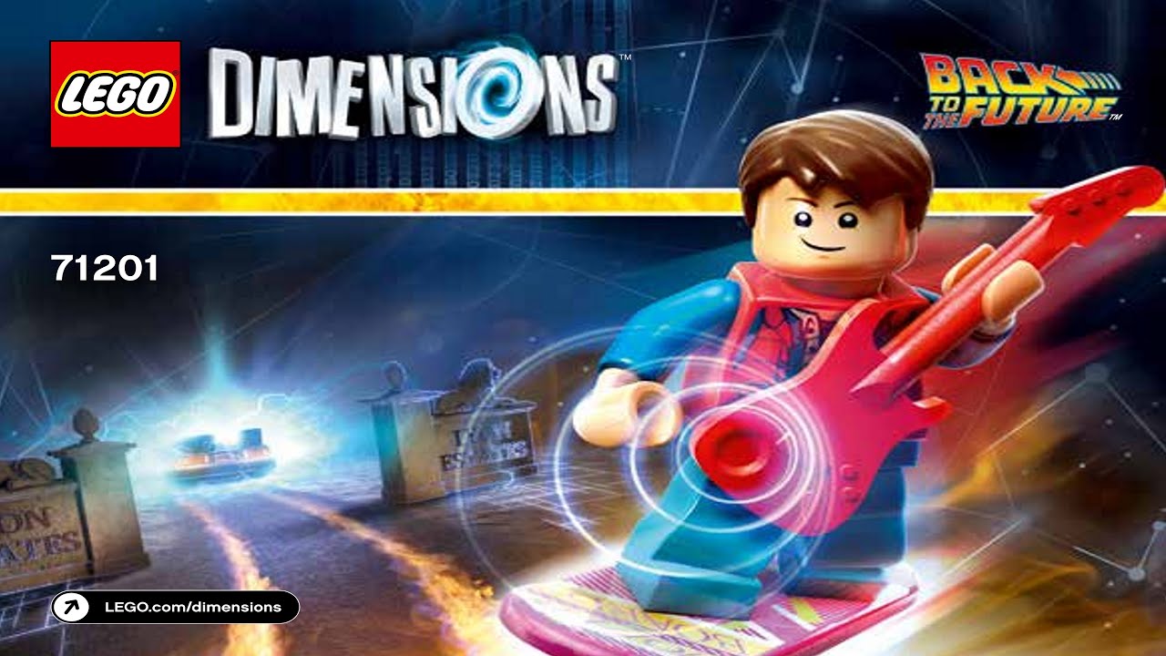 LEGO instructions - Dimensions - 71201 - Back to the Future™ Level Pack ...