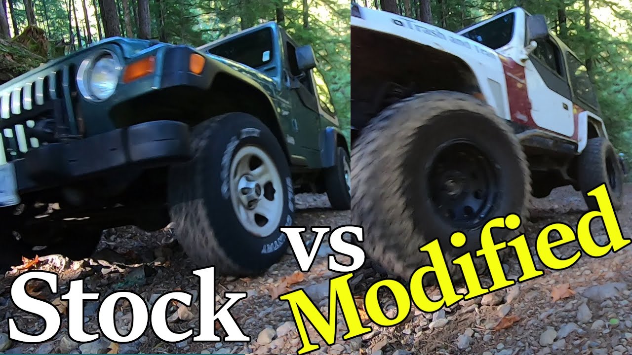 Stock vs Modified - New Offroader Experience on the Noonday Wagon Trail ...