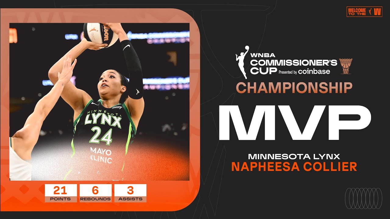 Napheesa Collier Earns MVP Honors in the 2024 Commissioner's Cup ...