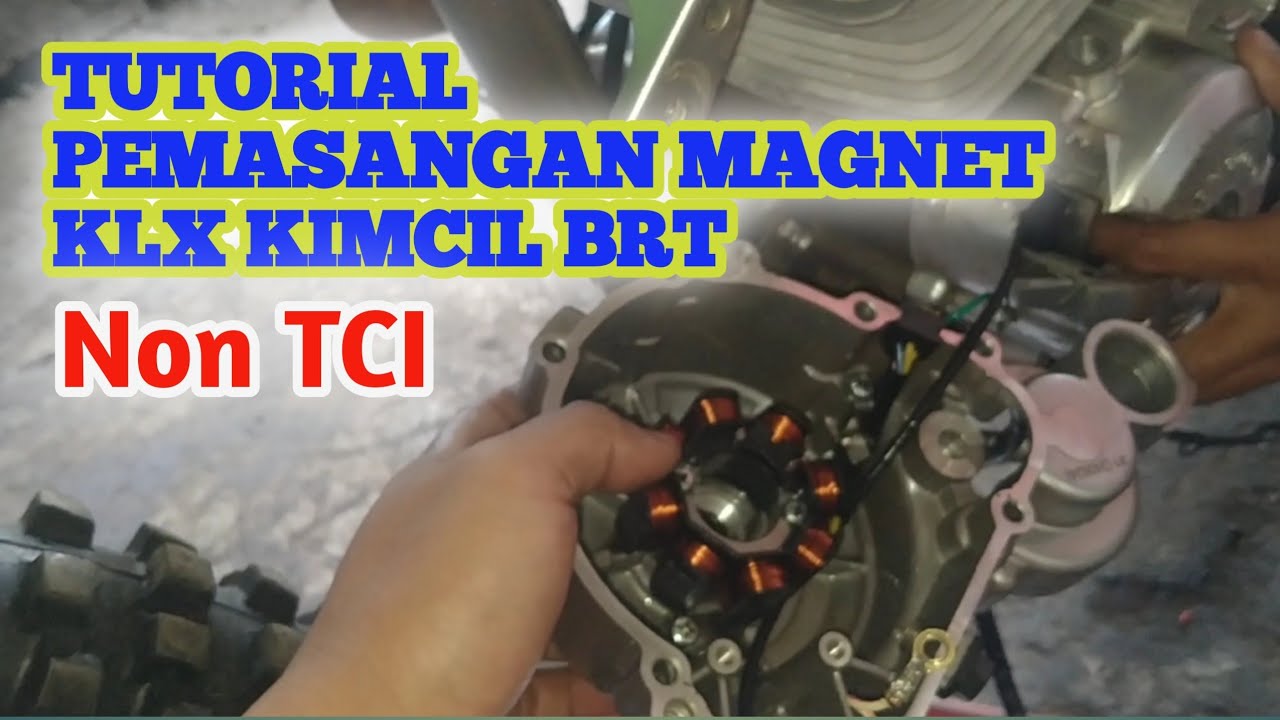 Tutorial pemasangan magnet kimcil KLX - YouTube