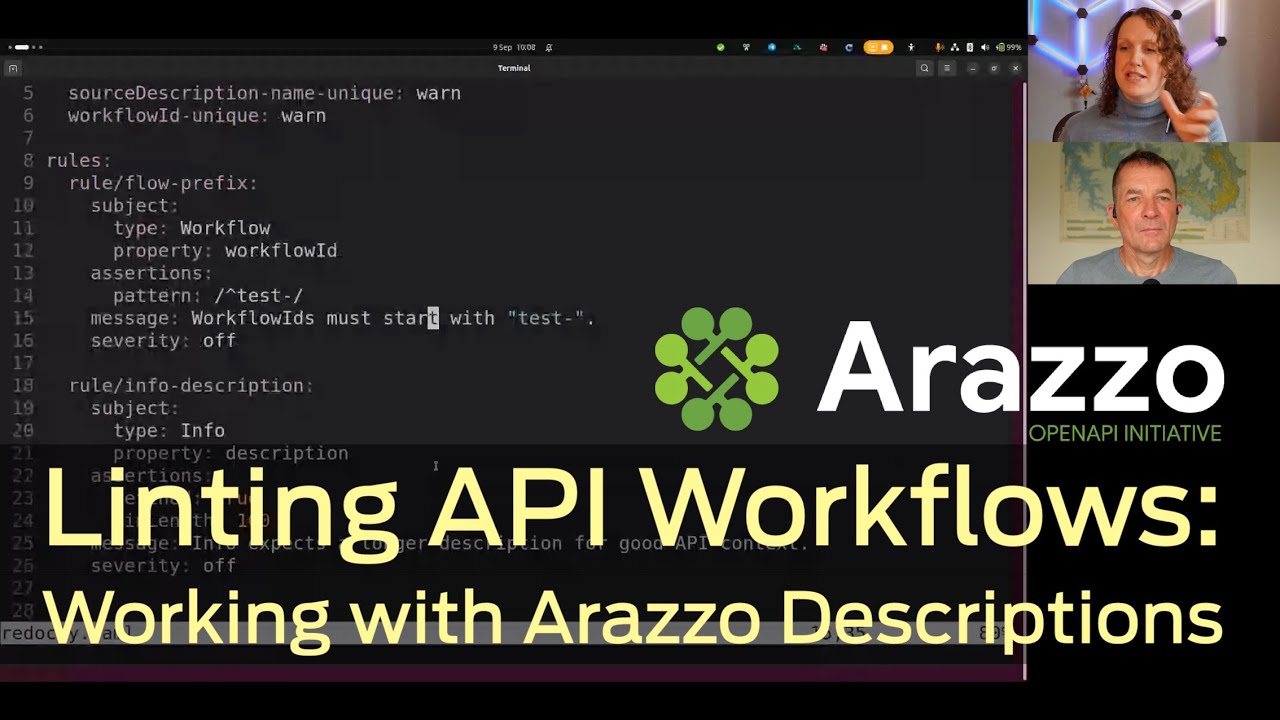 Linting API Workflows: Working with Arazzo Descriptions - YouTube