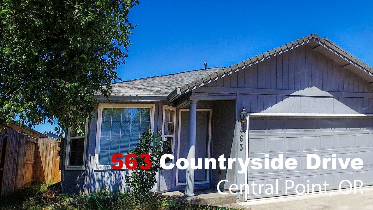 563 Countryside Drive, Central Point, OR 97502 - YouTube