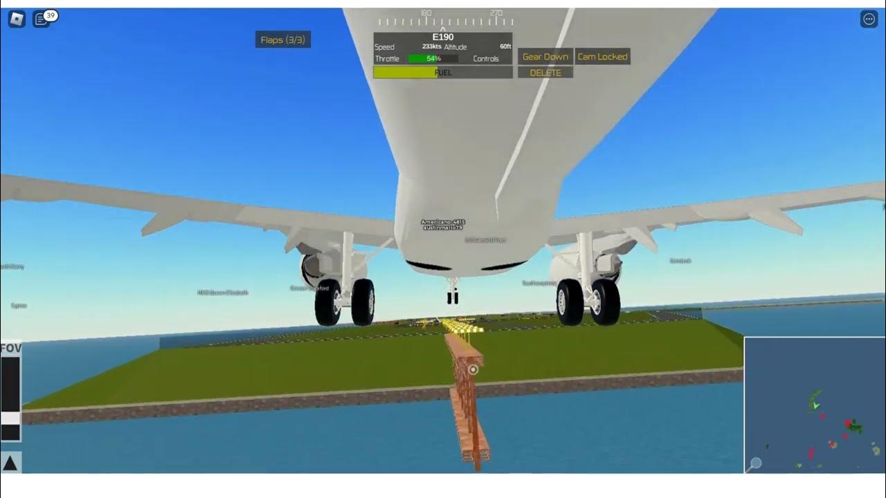 #swiss001landings Embraer 190 Butter Landing in PTFS (Roblox) - YouTube