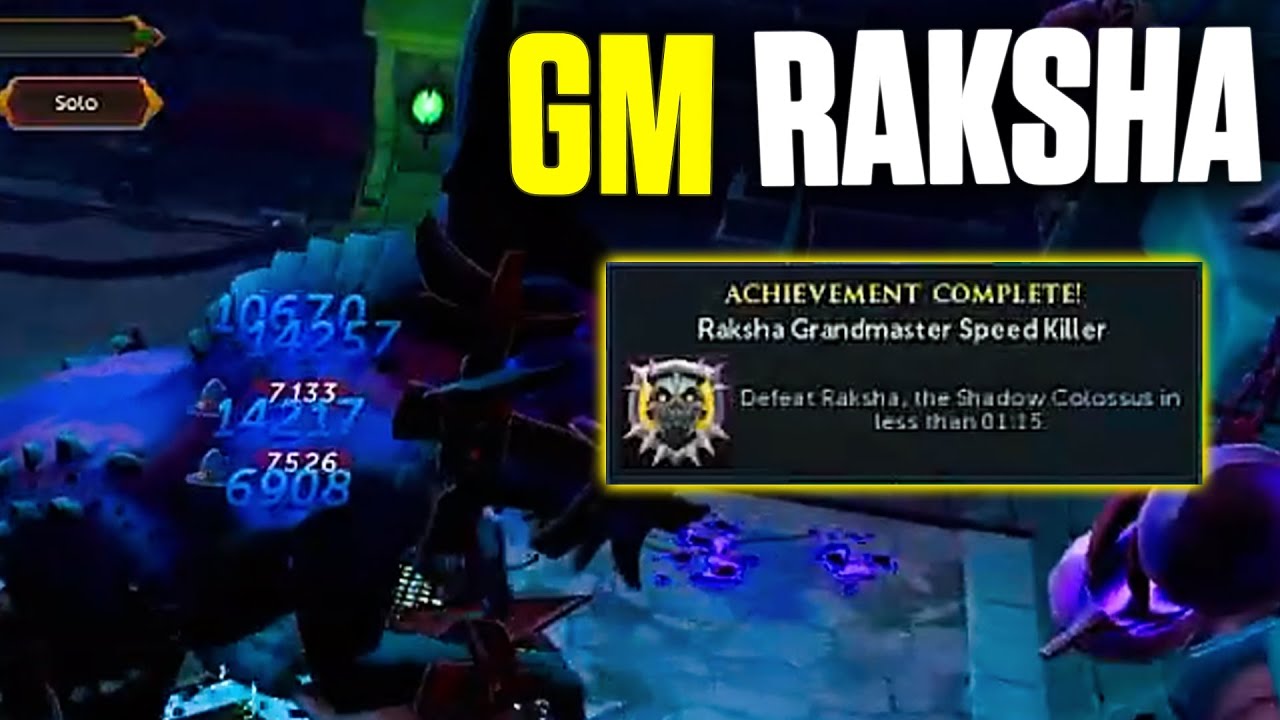1:14 Solo Raksha - Grandmaster Speedkiller (The RS Guy) - YouTube