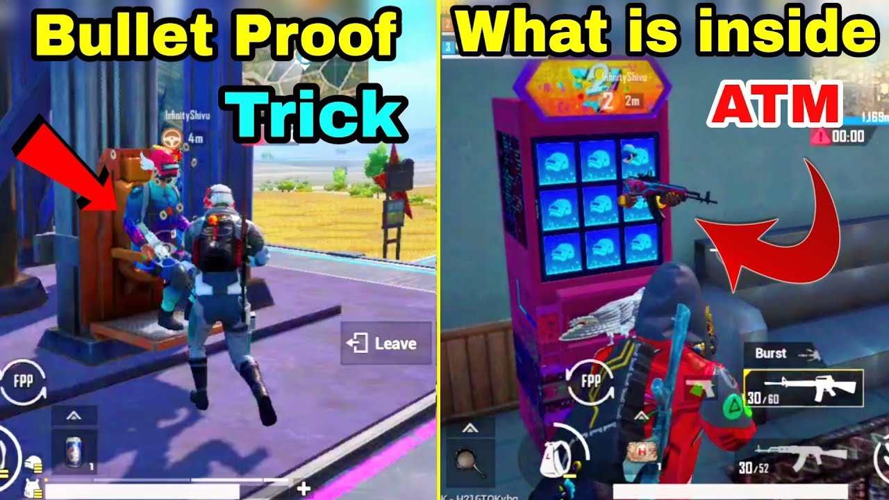 New Bullet Proof Jacket in PUBG Mobile || What is Inside The ATM in ...