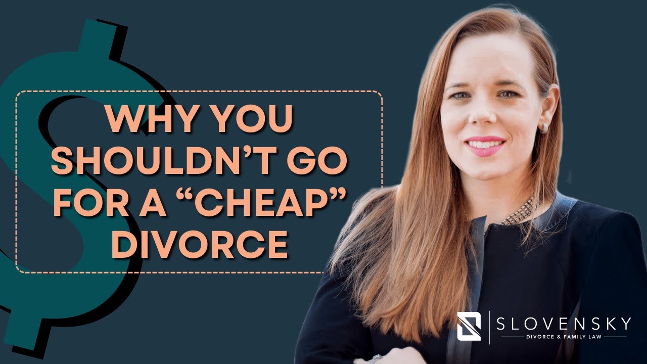 Why You Shouldn’t Go for a “Cheap” Divorce - Virginia Divorce Laws ...