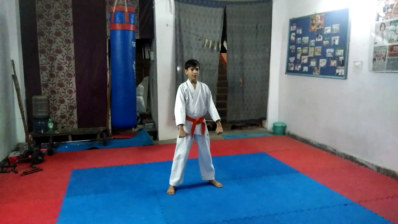 Shotokan Karate Third Kata by Rishi - YouTube