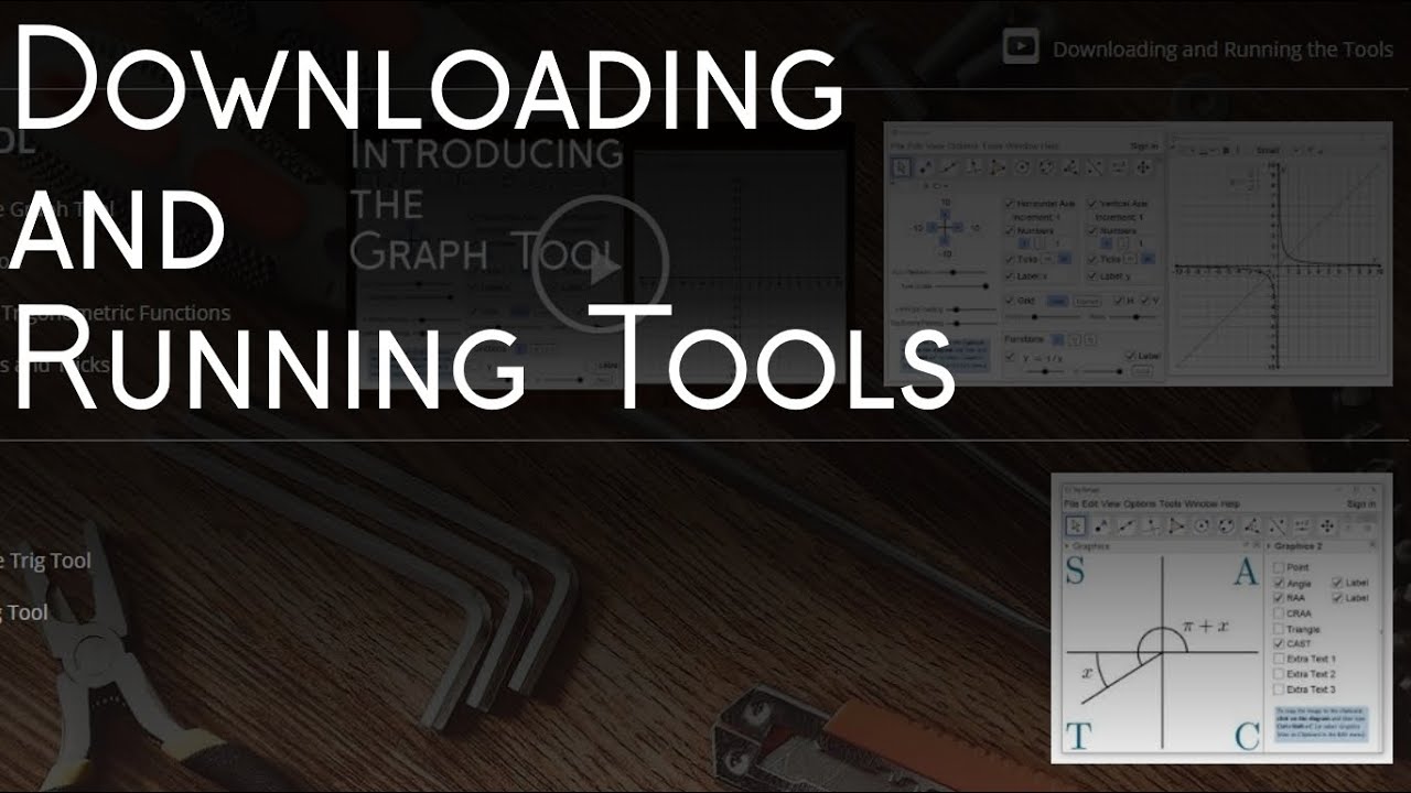 Downloading and Running Tools - YouTube